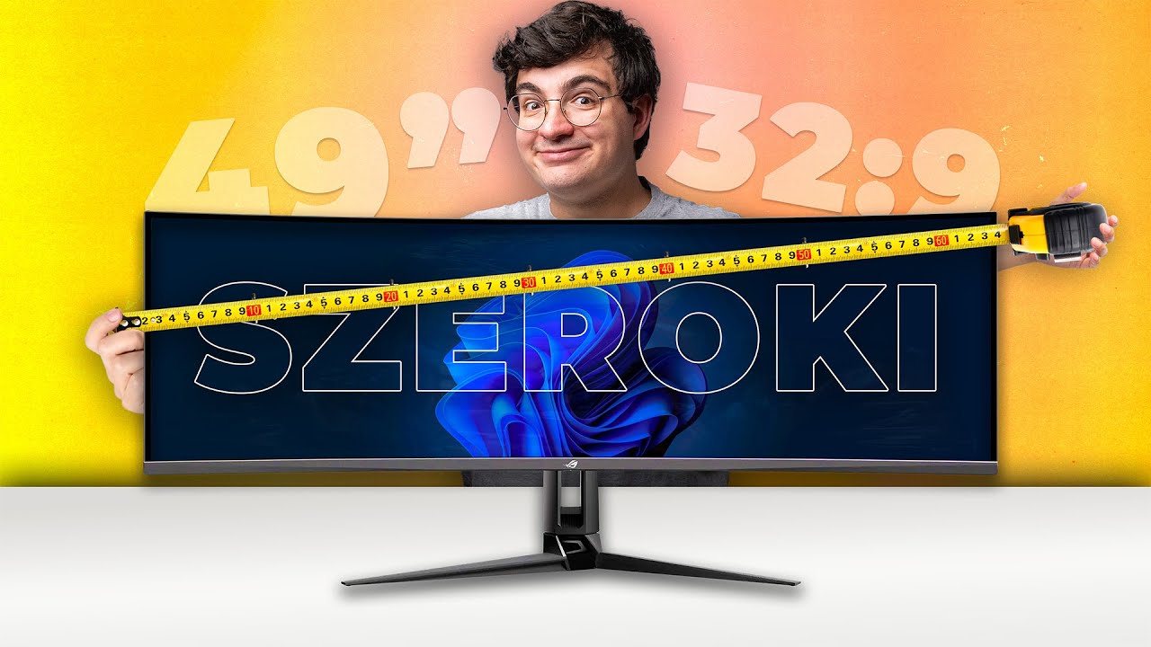 BARDZO szeroki monitor QD-OLED - YouTube