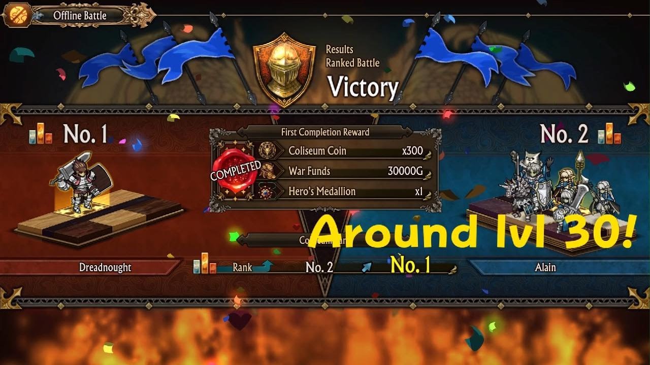 Unicorn Overlord Clearing Final Colosseum Battle! Lvl 30ish - YouTube