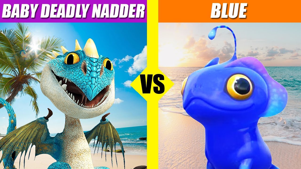 Baby Deadly Nadder vs Blue (Sea Beast) | SPORE - YouTube