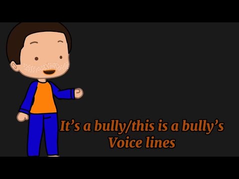 It’s a bully/this is a bully’s voice lines ||Baldi’s basics|| - YouTube