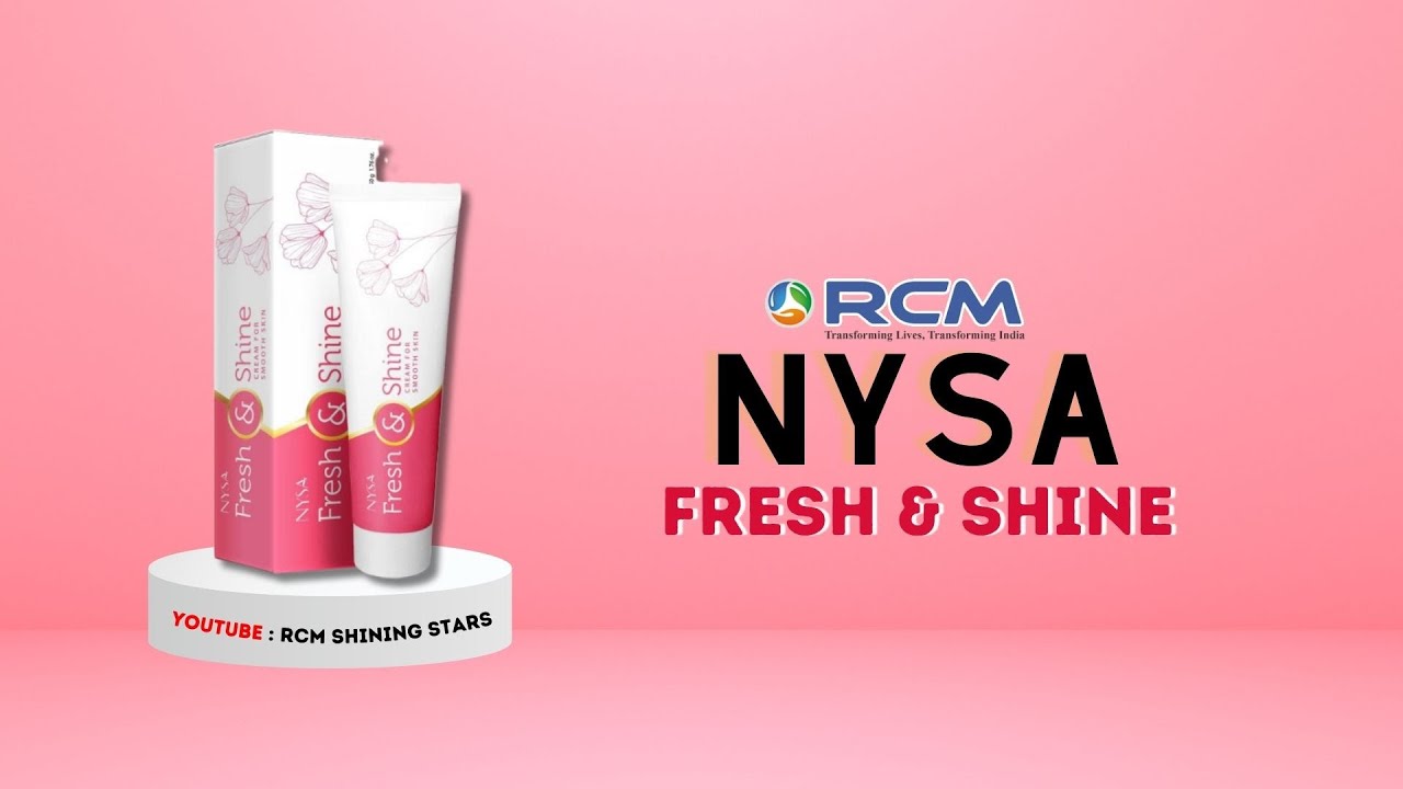 RCM Nysa Fresh and Shine Cream Benefits || Best Face Cream for Face ...