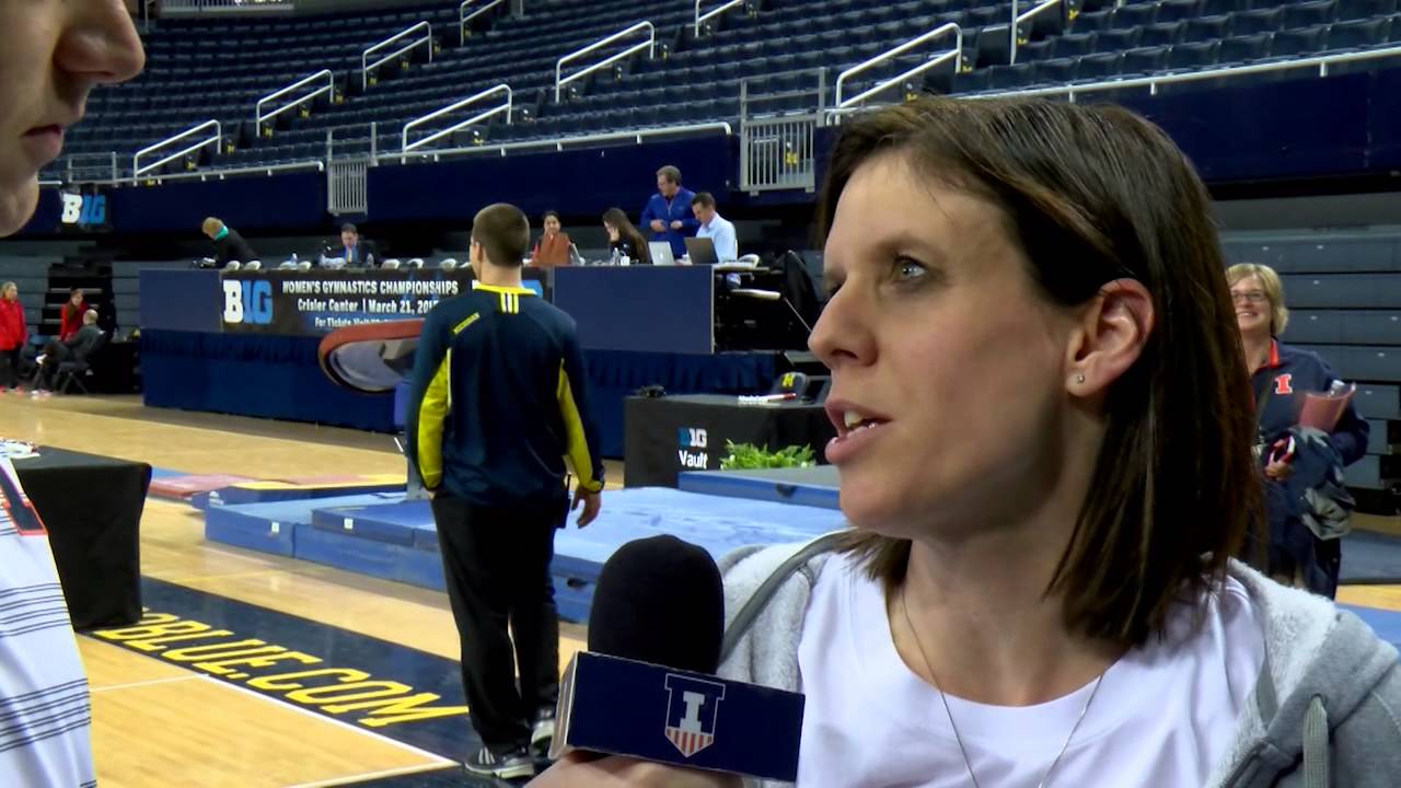 Illinois Head Women's Gymnastics Coach Kim Landrus Previews Big Ten ...