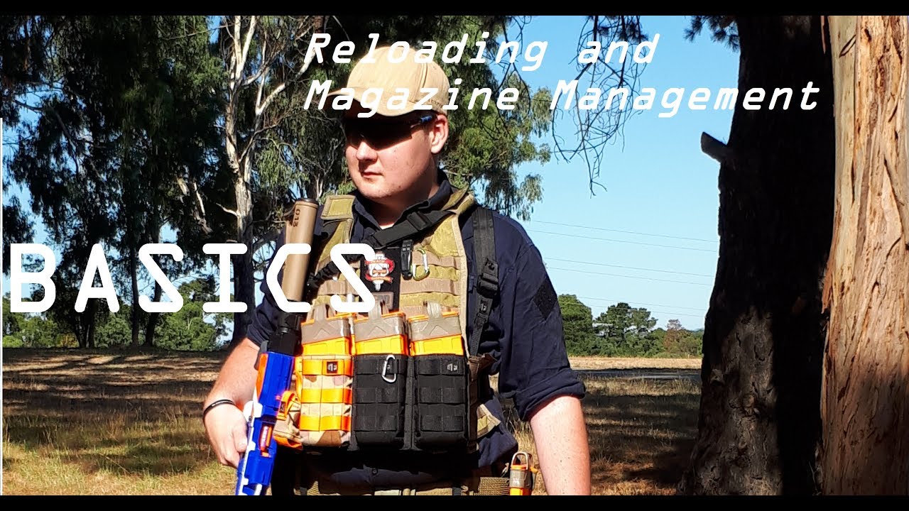 NERF Reloading/Mag Management Basics. - YouTube