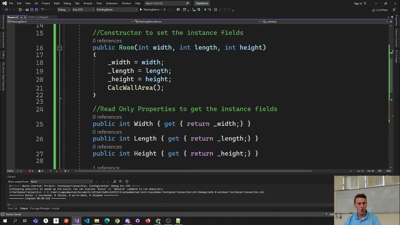 C# Private Methods inside of Classes - Solving Problems - YouTube