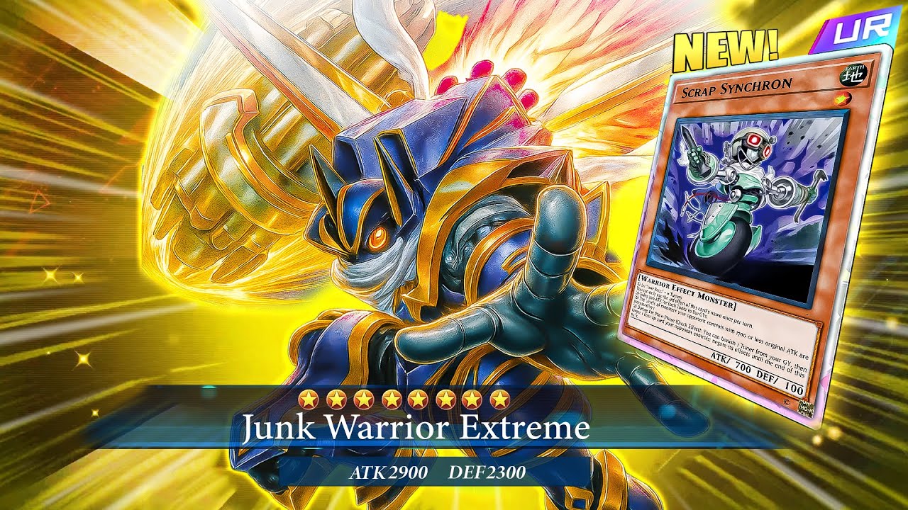 NEW Support For JUNK WARRIOR Is BUSTED! - Scrap Synchron - YouTube