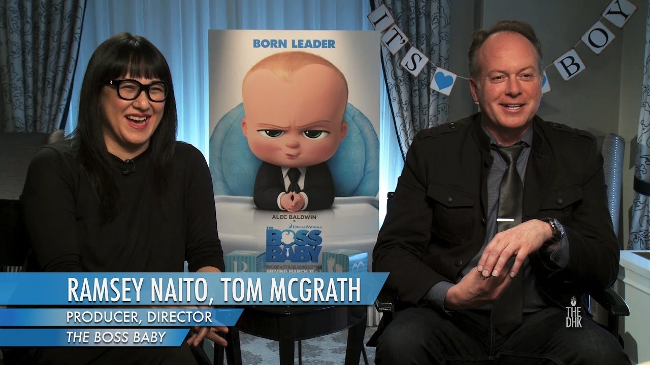 The Boss Baby Interview | Director Tom McGrath & Producer Ramsey Naito ...