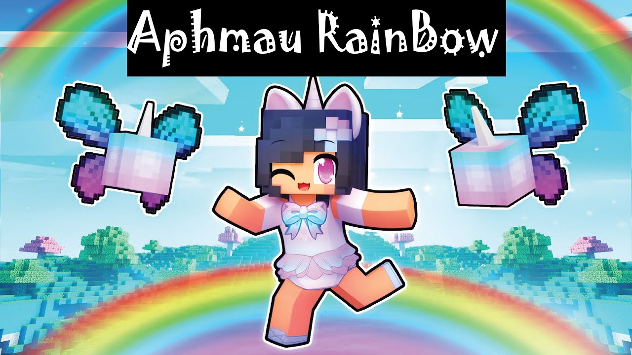 Aphmau Surprised by rainbow Tsunami in minecraft! Episode 10 | Aphmau ...