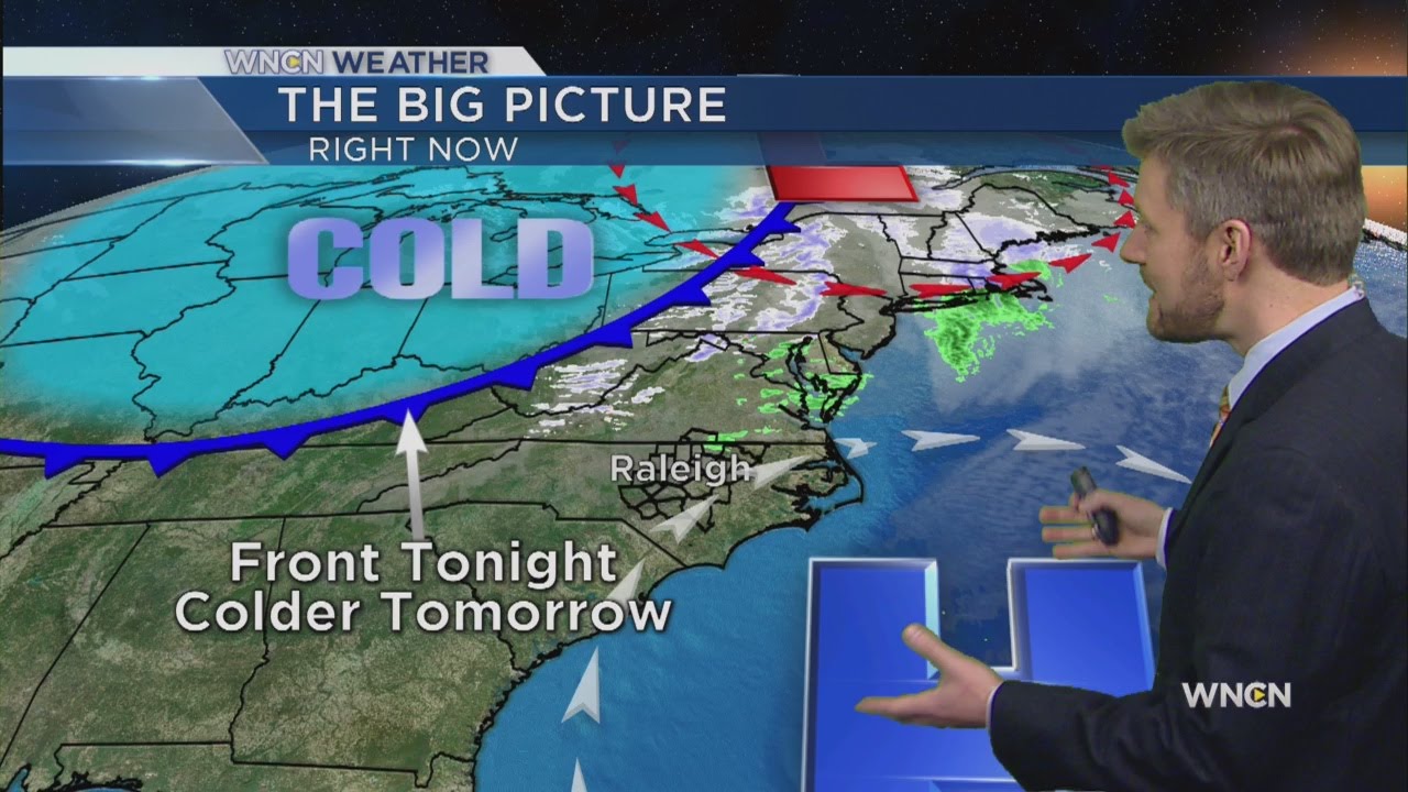 WNCN weather forecast Jan. 12, 2015 - YouTube