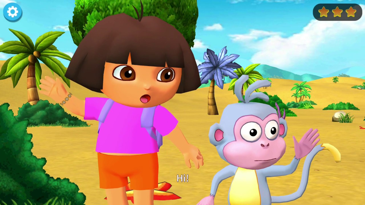 Dora The Explorer: Treasure Hunt Adventure! Videogame - YouTube