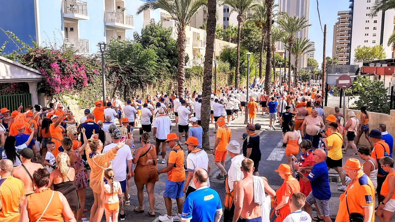 12th July 2024 Benidorm Protestant Boys Orange March Ibrox Bar To ...