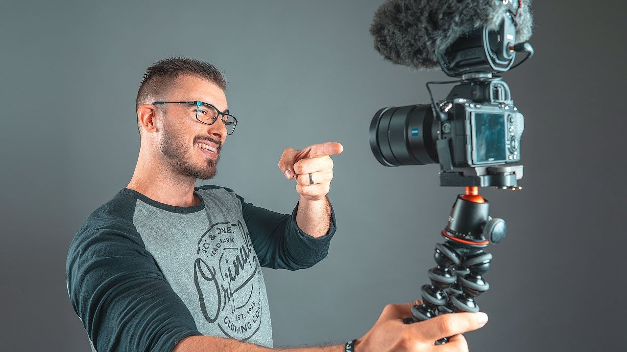 How To Get More Comfortable In Front Of A Camera - YouTube