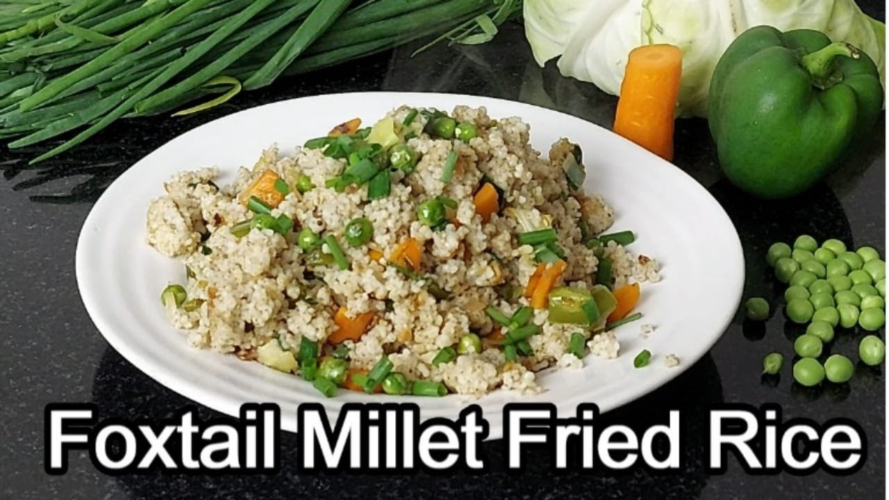 Healthy Foxtail Millet Fried Rice Recipe | Nutrient-Rich Meal Idea ...