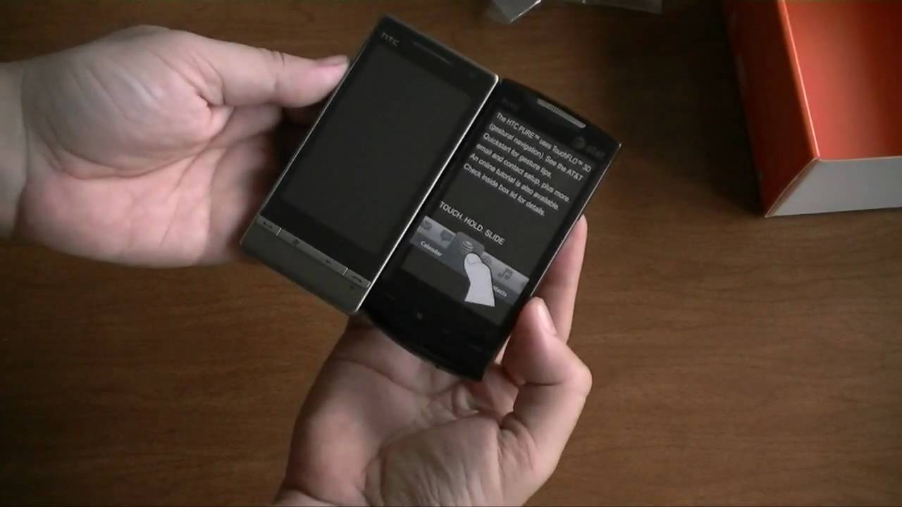 AT&T HTC Pure Unboxing | Pocketnow - YouTube