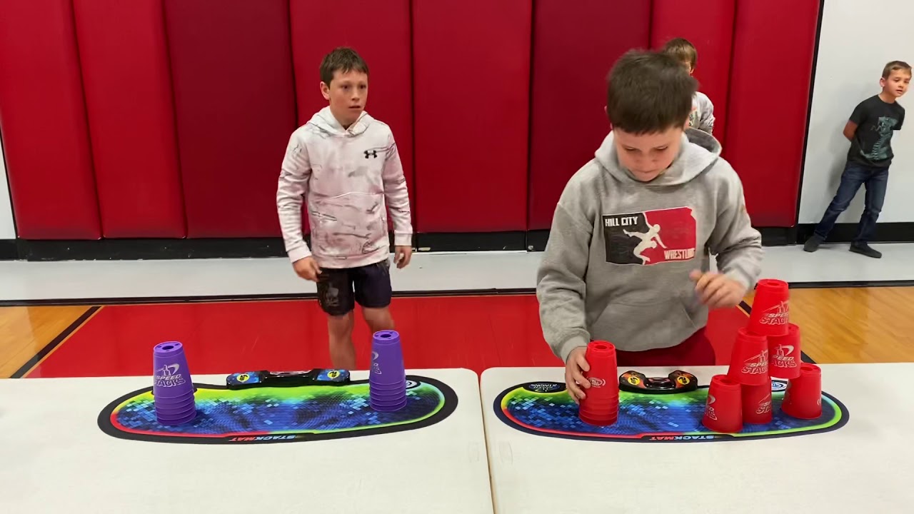 Hill City cup stacking tournament 6-6 finals - YouTube