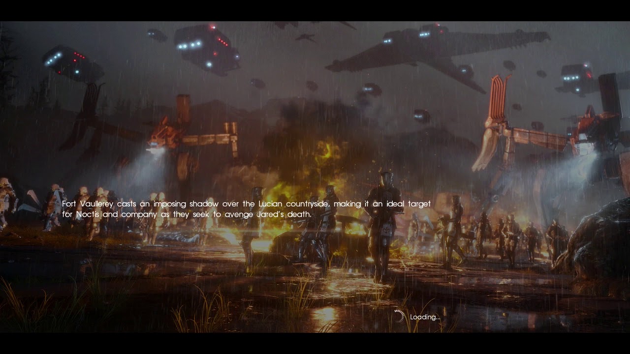 Final Fantasy XV [PS4] Playthrough #041, Fort Vaullerey: Imperial ...