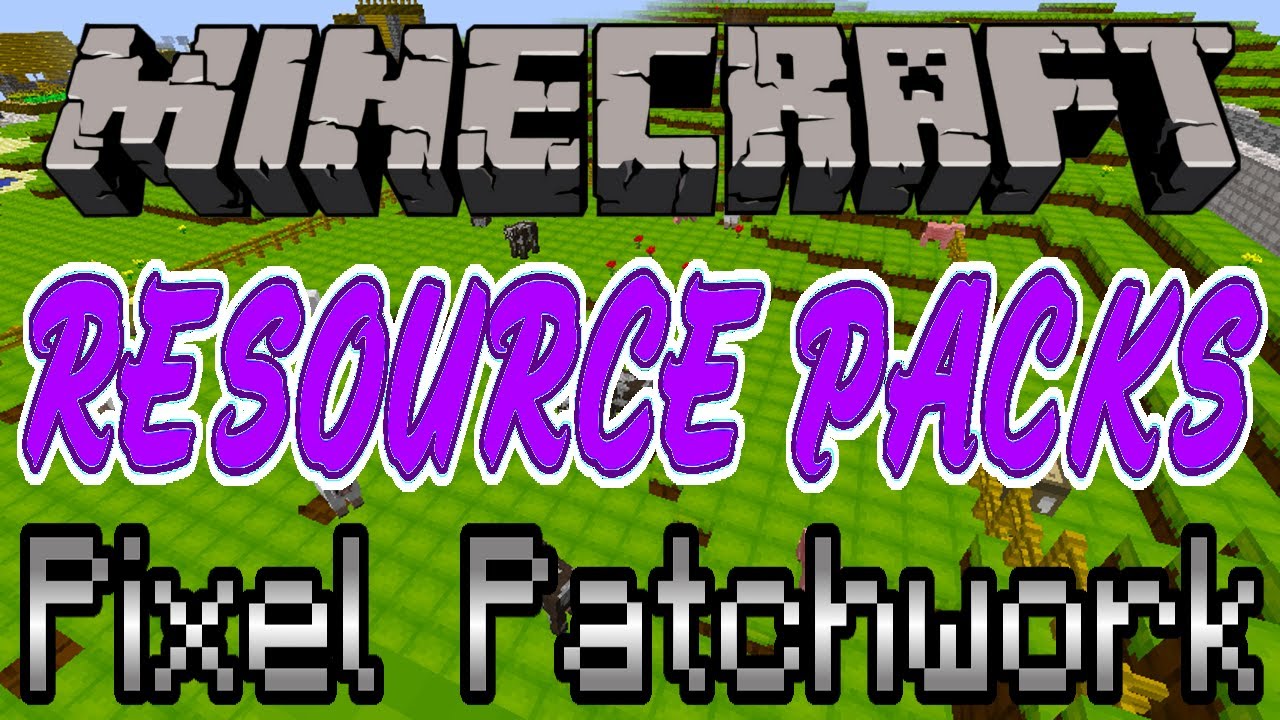 Minecraft Resource Packs - Pixel Patchwork 8x8 - YouTube