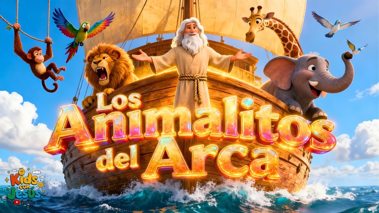 Los Animalitos Del Arca | Música Infantil Cristiana Animada - YouTube