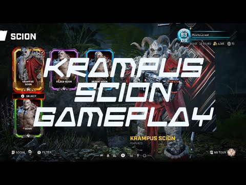 Krampus Scion Gameplay (Gears 5) - YouTube