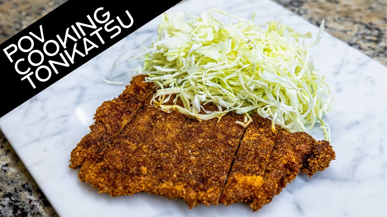 POV Cooking Tonkatsu | First Person Cooking - YouTube