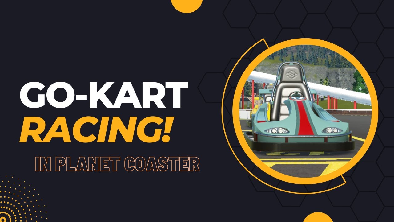 Go Karting in planet Coaster - YouTube
