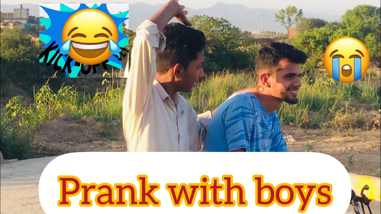 New prank with boys 😂😂 - YouTube