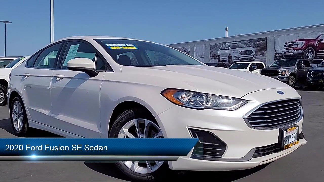 2020 Ford Fusion SE Sedan Sacramento Roseville Elk Grove Folsom ...