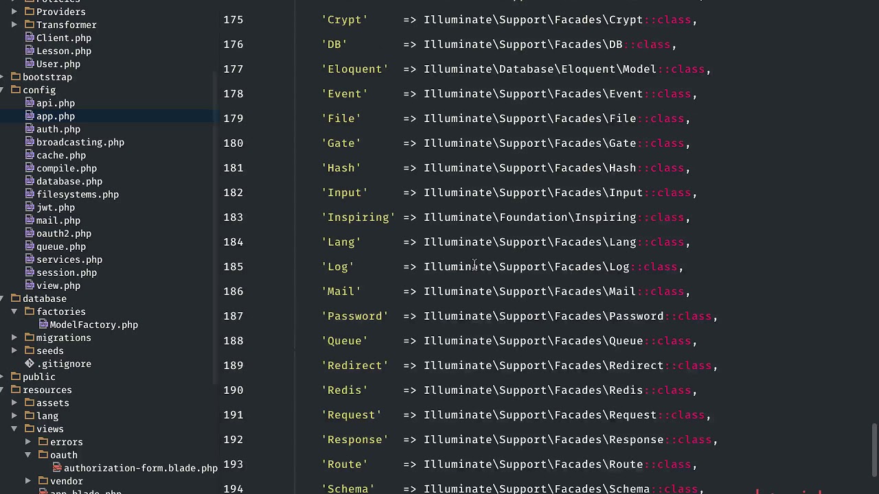 13、实现oauth 2 0整个流程 Laravel 5 开发 Api 教程 Laravel Api Part 12 Oauth 2 0 In 2291