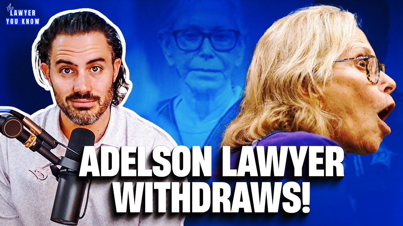 Live! Real Lawyer Reacts: Adelson Trial Bombshell Stops Trial Before It ...