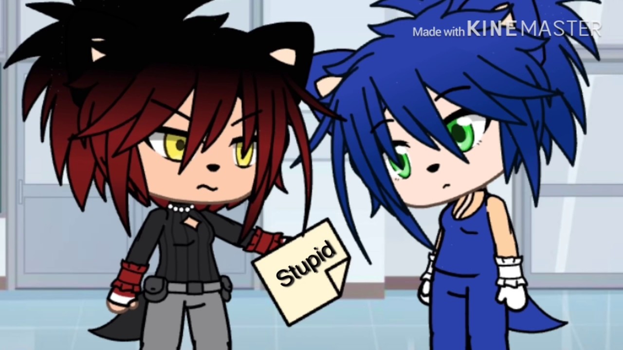 U STUPID (shadow and sonic swap gender) -sonic boom- - YouTube