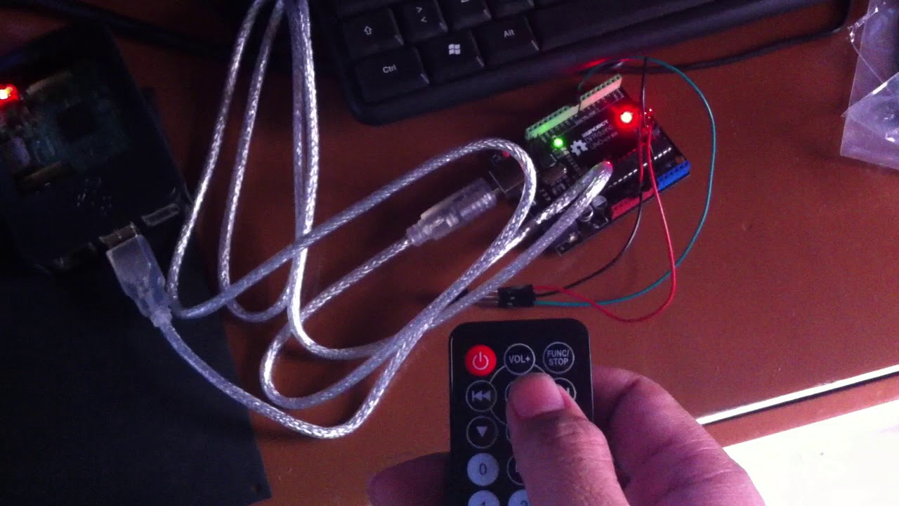 Ir Remote Control Mp3 Player With Raspberry Pi And Dfrduino Arduino Clone Youtube 2272