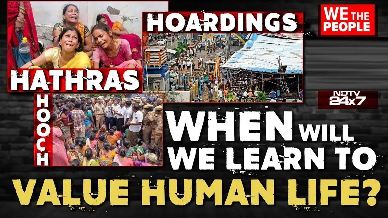 Hathras Stampede, Hoarding Collapse, Hooch Tragedy: When Will We Learn ...