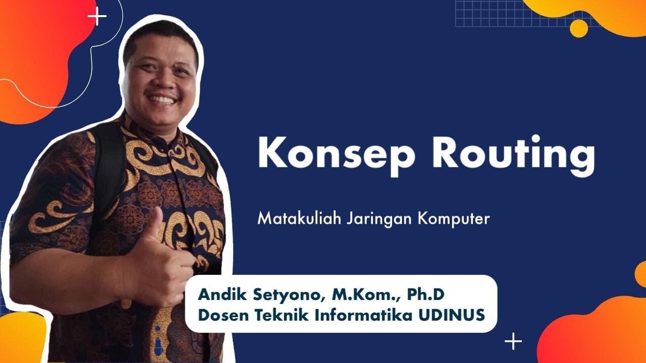 Jaringan Komputer: Konsep Routing - YouTube