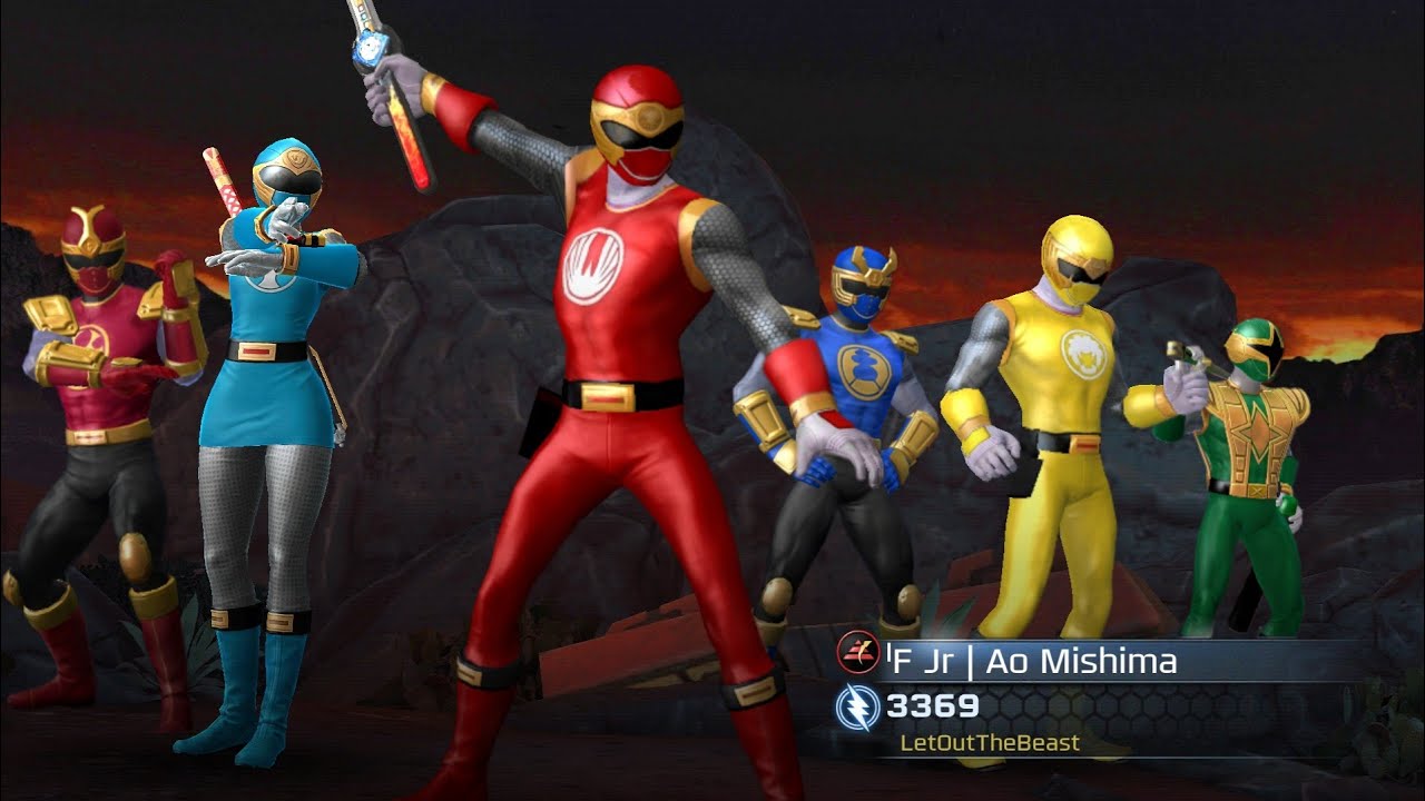 Dustin - Yellow Wind Ranger (Ninja Storm) mod with Characters Card ...