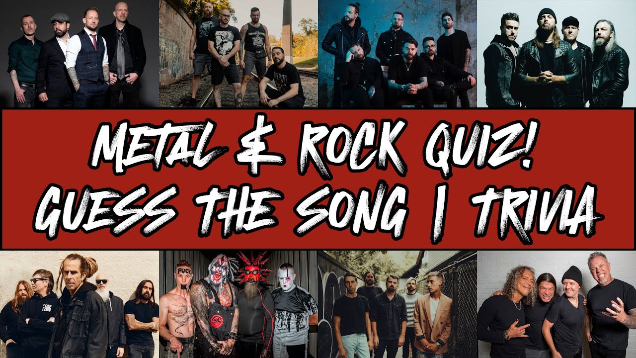 Test Your Metal & Rock Knowledge Now! Quiz #19 - YouTube