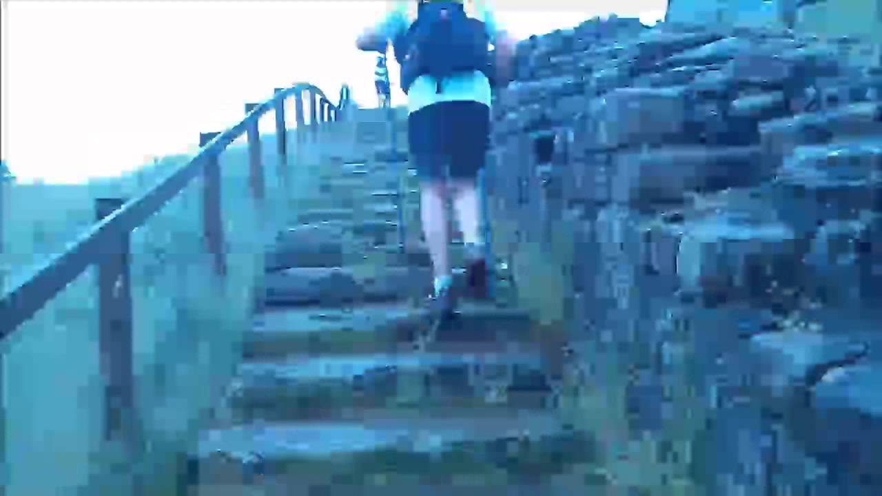 The Wall - Ultramarathon - Day 1 running next to the wall part 2 - YouTube