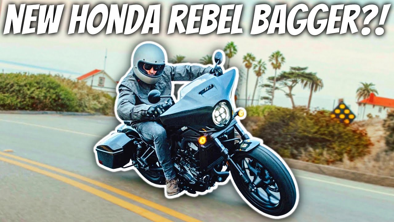2023 Honda Rebel 1100T BAGGER Just Confirmed By Honda! - YouTube
