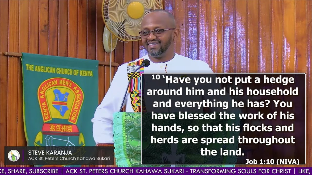Steve Karanja Sermon - 25th August 2024 | ACK St. Peters Church Kahawa Sukari - YouTube