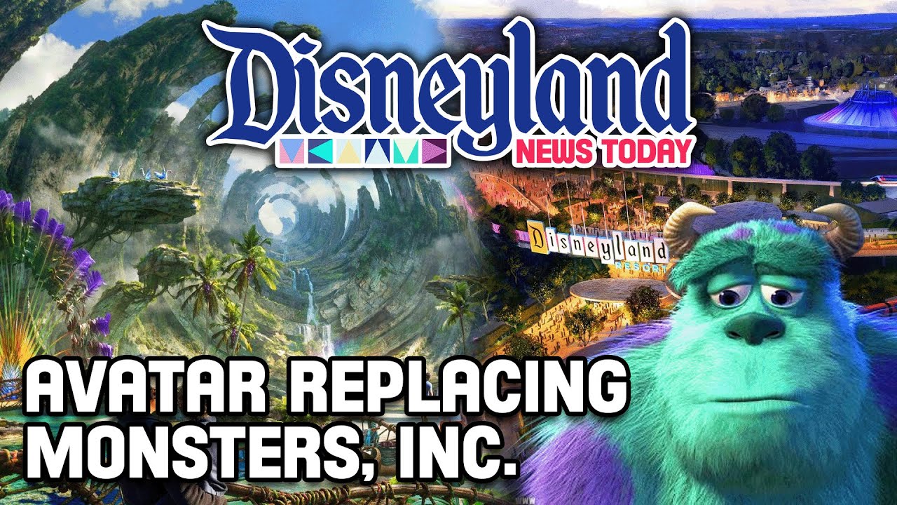 Avatar to Replace Monsters Inc., New Parking Structure Coming to ...