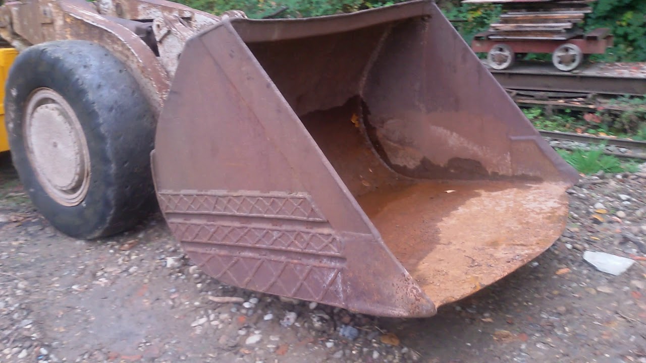 Eimco 912b first run after 30 years digging - YouTube