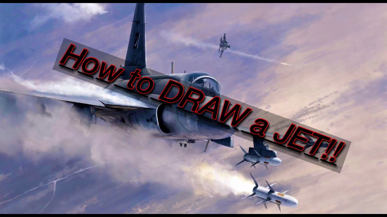 How to DRAW a Jet!! - YouTube