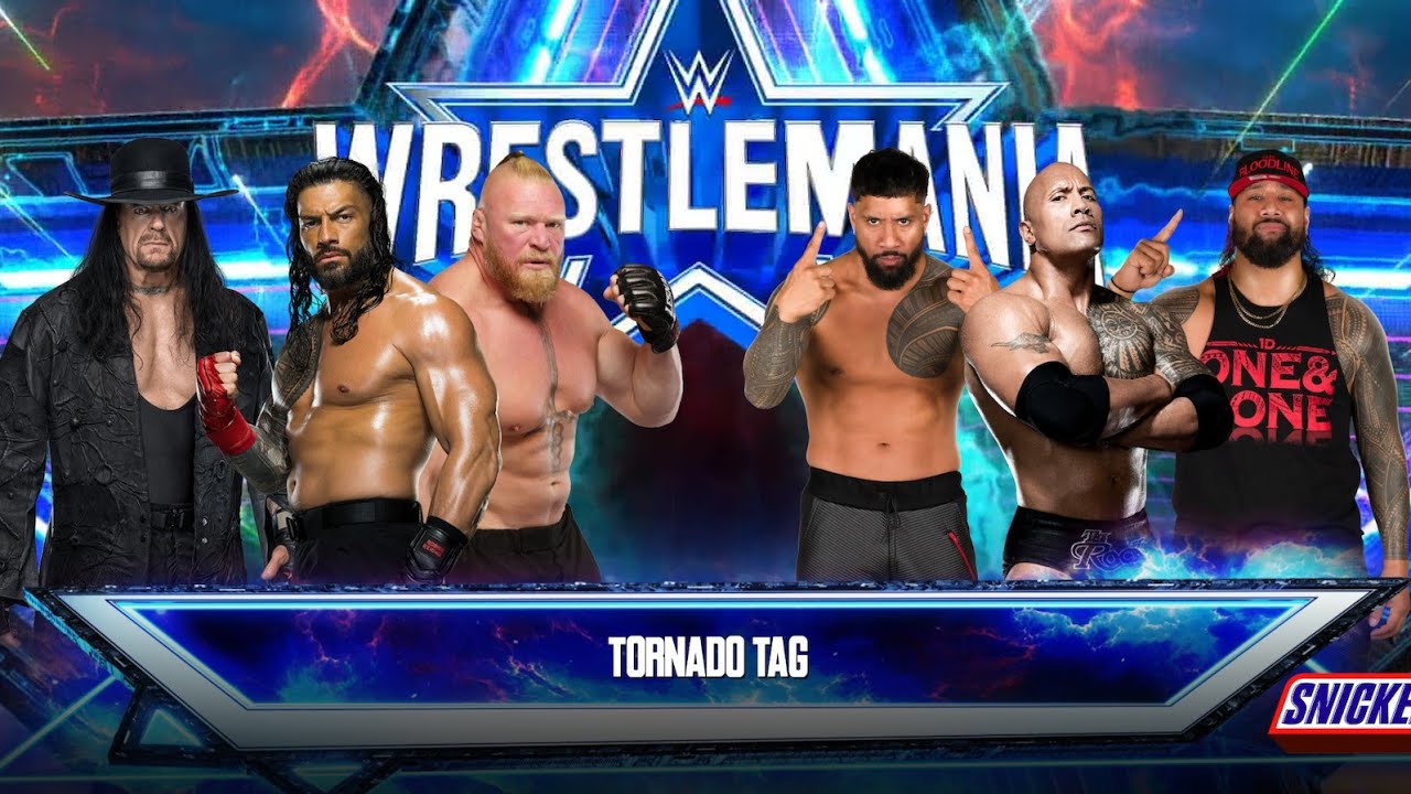 TEAM ROMAN REIGNS VS TEAM THE ROCK - YouTube