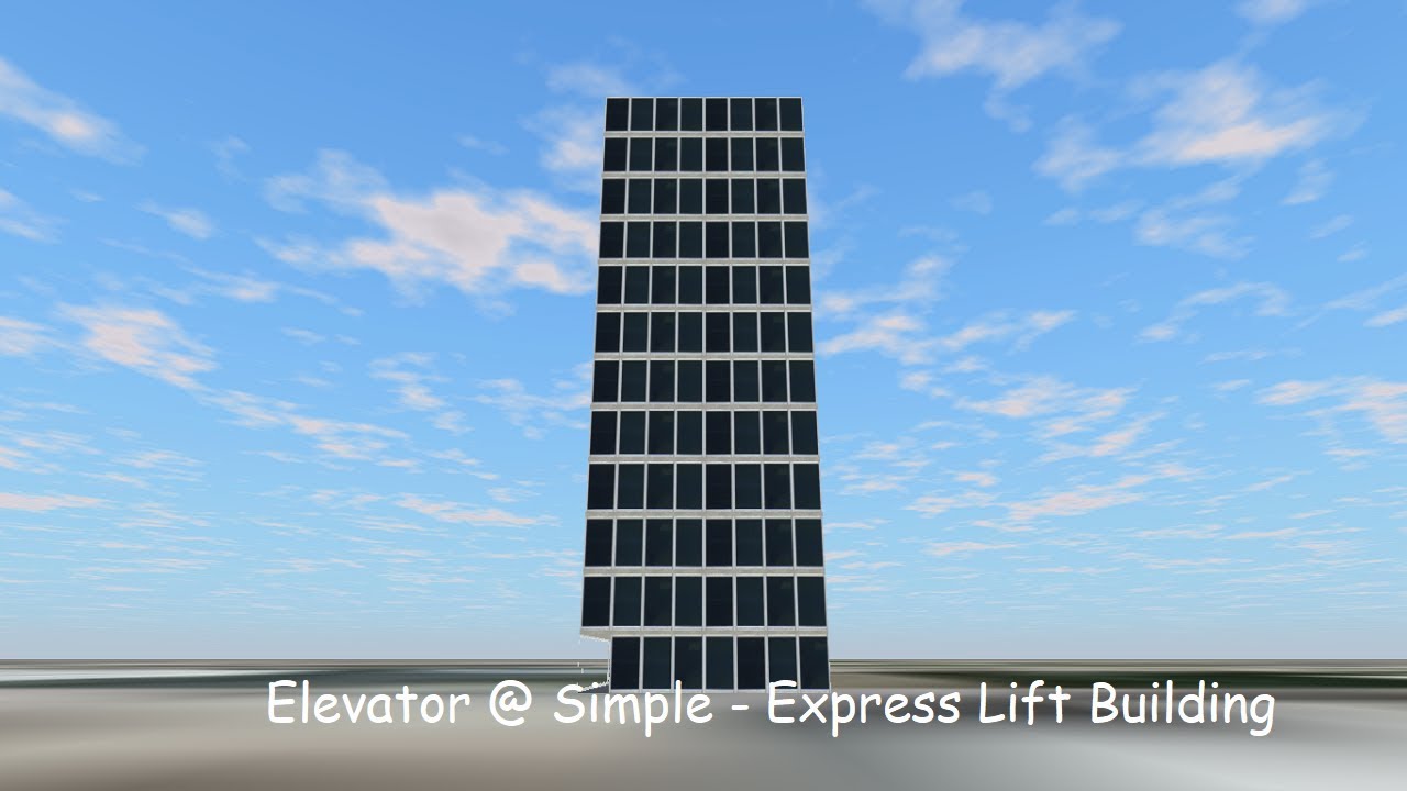 Elevator @ Simple - Express Lift Building - YouTube