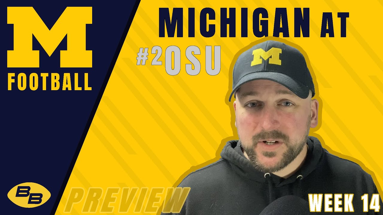 Michigan vs #2 OSU: Week 14 2024 - YouTube