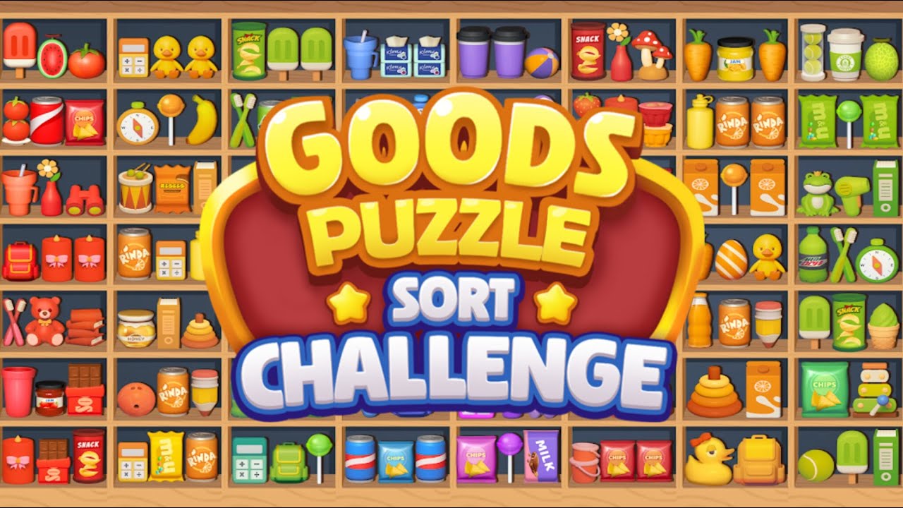 🧩 Goods puzzle sort challenge gameplay live #1 - YouTube