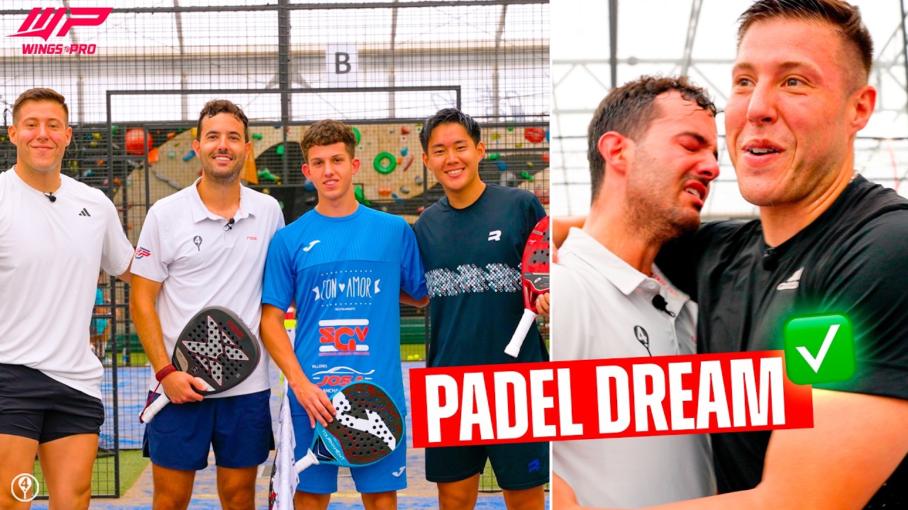 MY FIRST PROFESSIONAL PADEL WIN 🥹 - Wings to Pro - YouTube