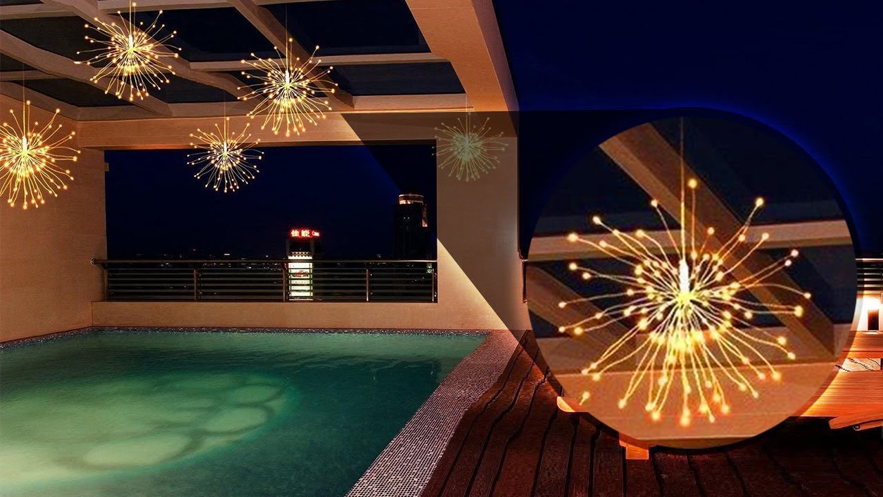 Fireworks Wire String Light - YouTube