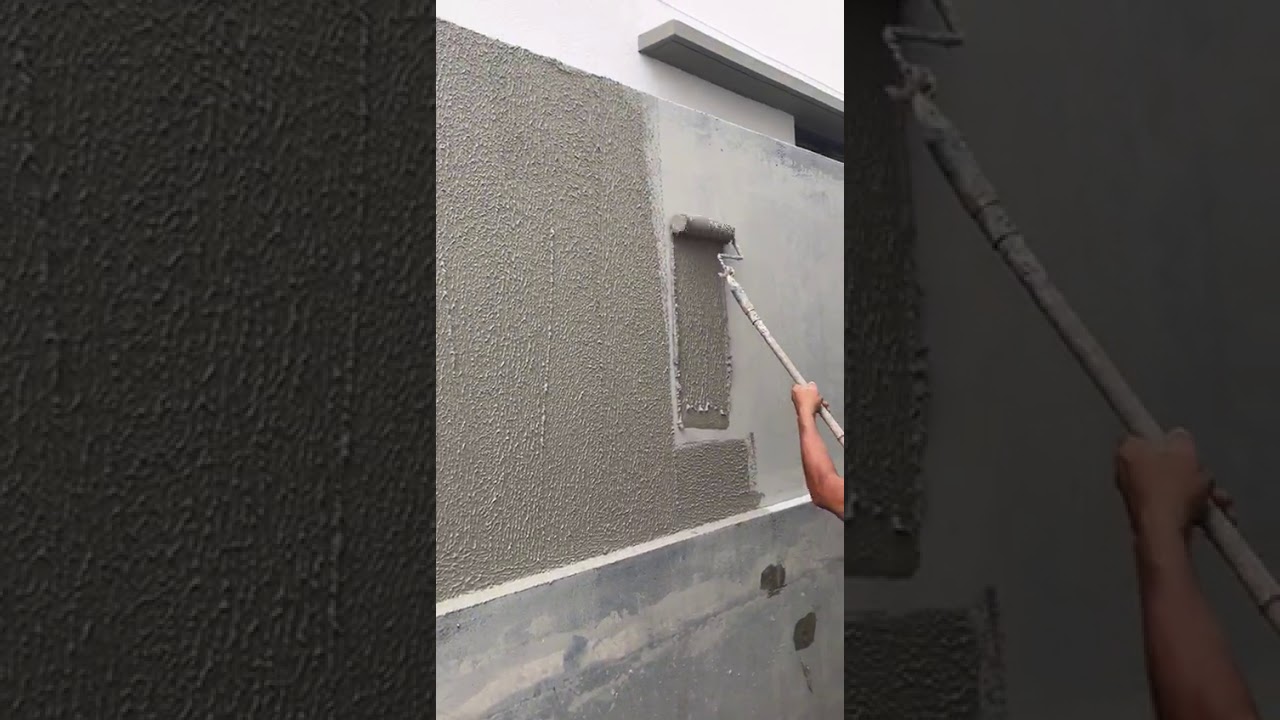 APLICACIÓN REPELLO ACRÍLICO - YouTube