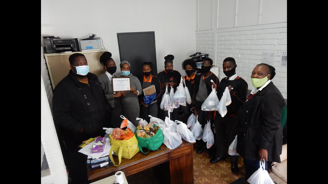 LEAP Interact - Ikhaya laBantu Care Packs - YouTube