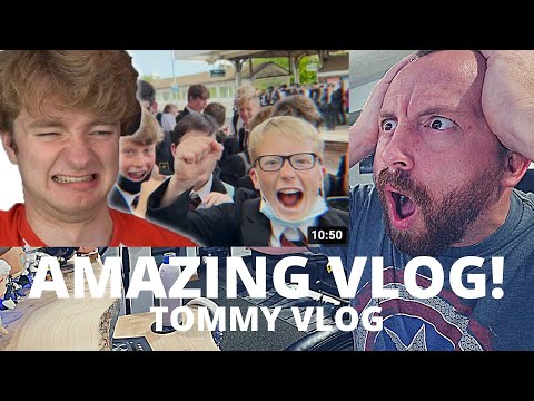 THIS VLOG IS INSANE! TommInnit We Got Mobbed... (REACTION!) TommyVlog ...