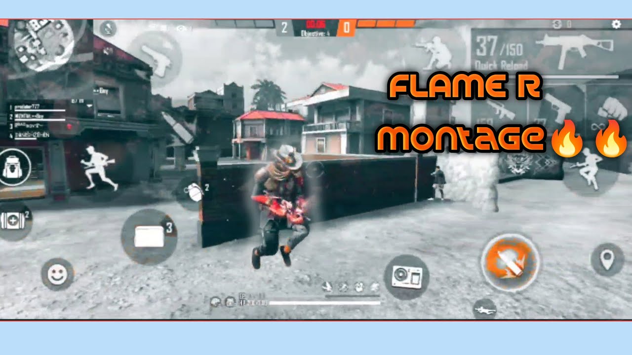 FLAME R FF MONTAGE🔥। BEST FLAME R MONTAGE। - YouTube